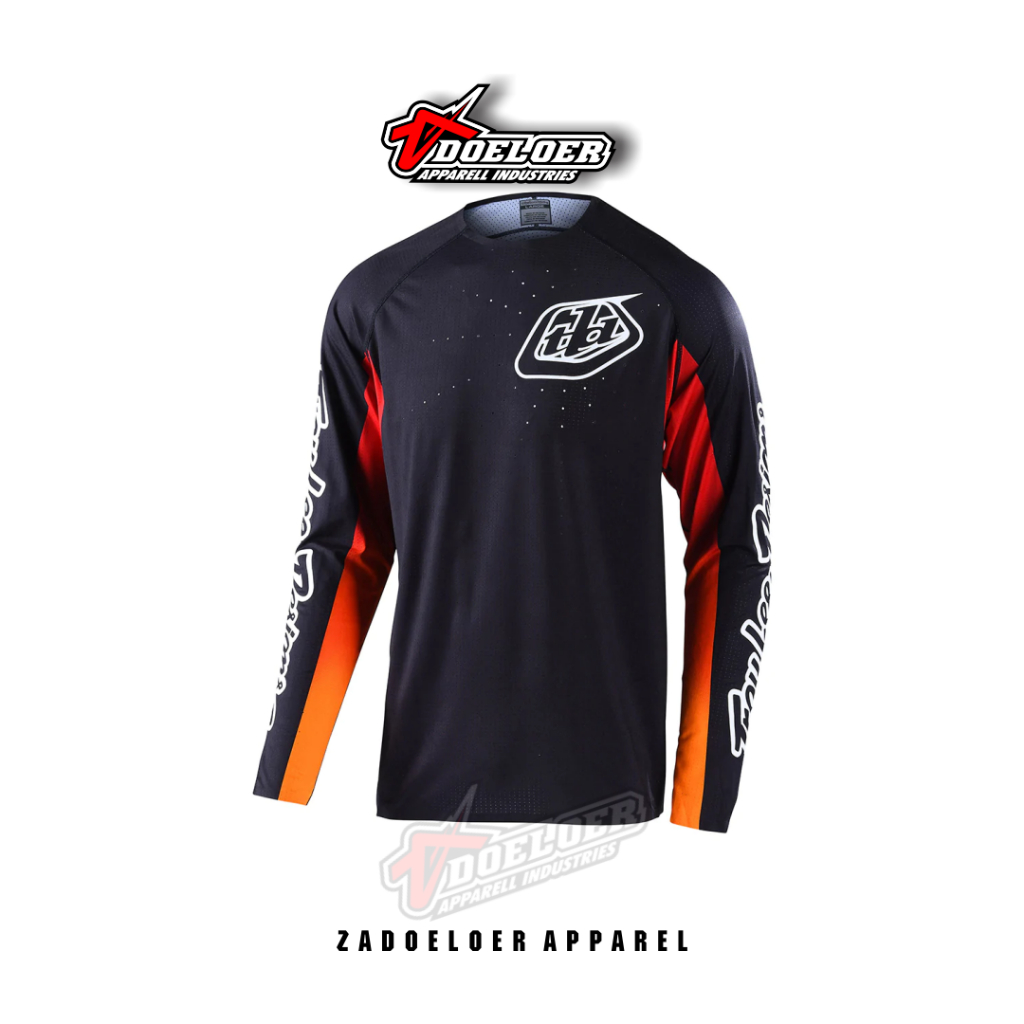 Jual Jersey T L D STREAM LINE BLACK| Kaos Trail & Gowes / Baju ...