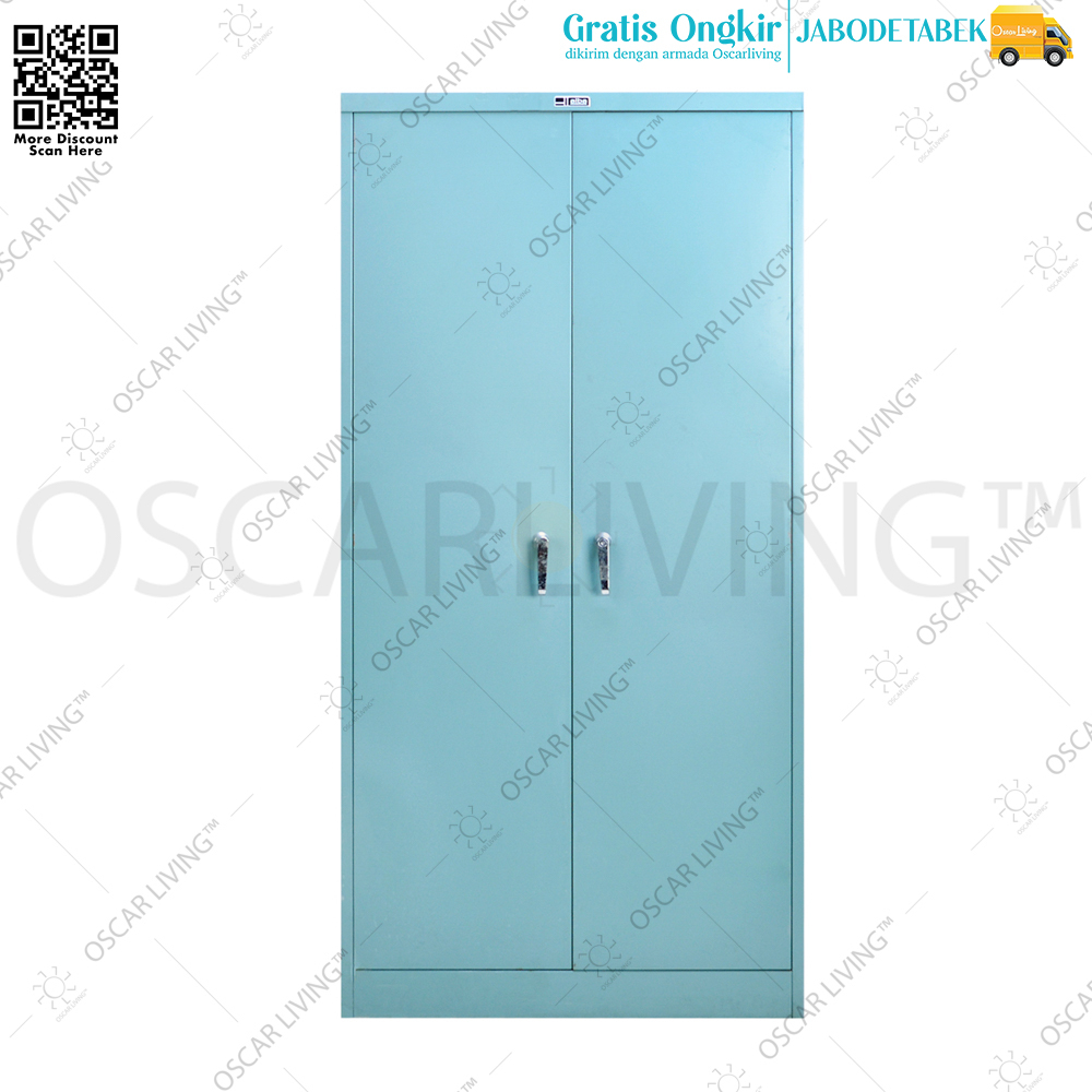 Jual Lemari Arsip Besi Alba SC 201 Lemari Rak Kantor Green [KHUSUS ...