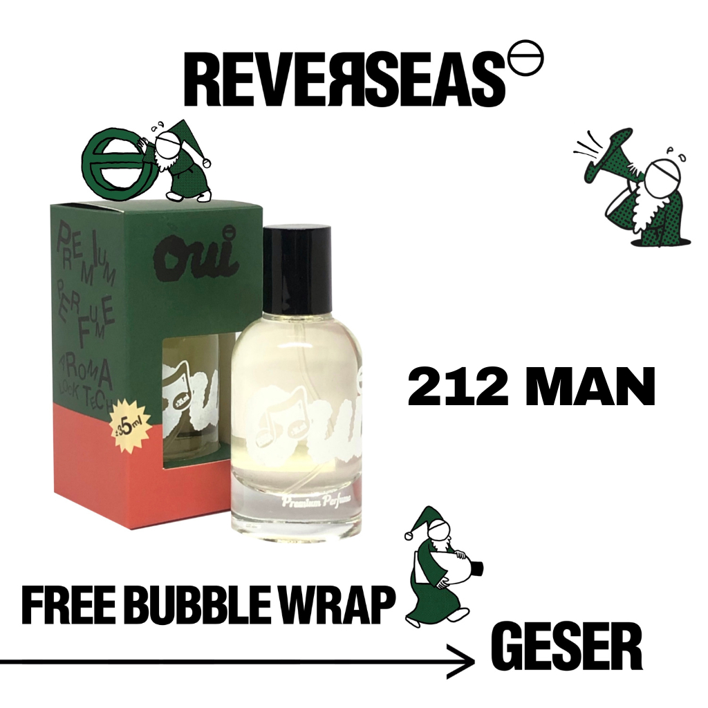 Jual Reverseas Parfum - CH 212 MAN | Shopee Indonesia
