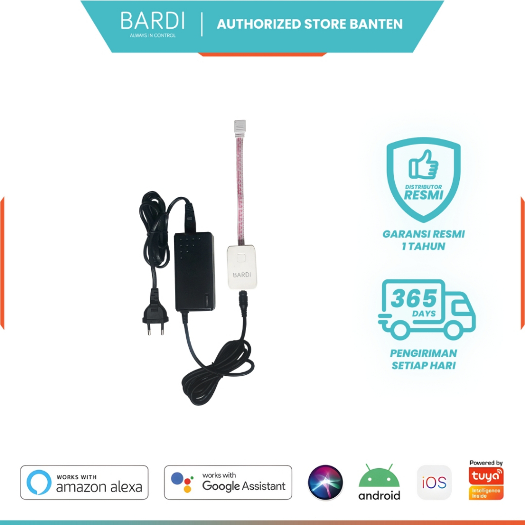Jual BARDI Smart Adaptor LED Strip 4A 10M WiFi IoT Home Automation ...