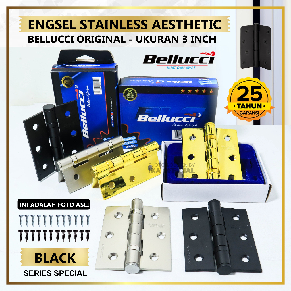 Jual Engsel 3 inc Stainless tebal/ Engsel 3 Inch Stainless Tebal ...