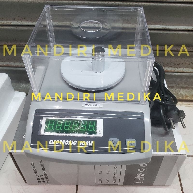 Jual Timbangan Laboratorium Neraca Analitik Digital Analytical Balance ...