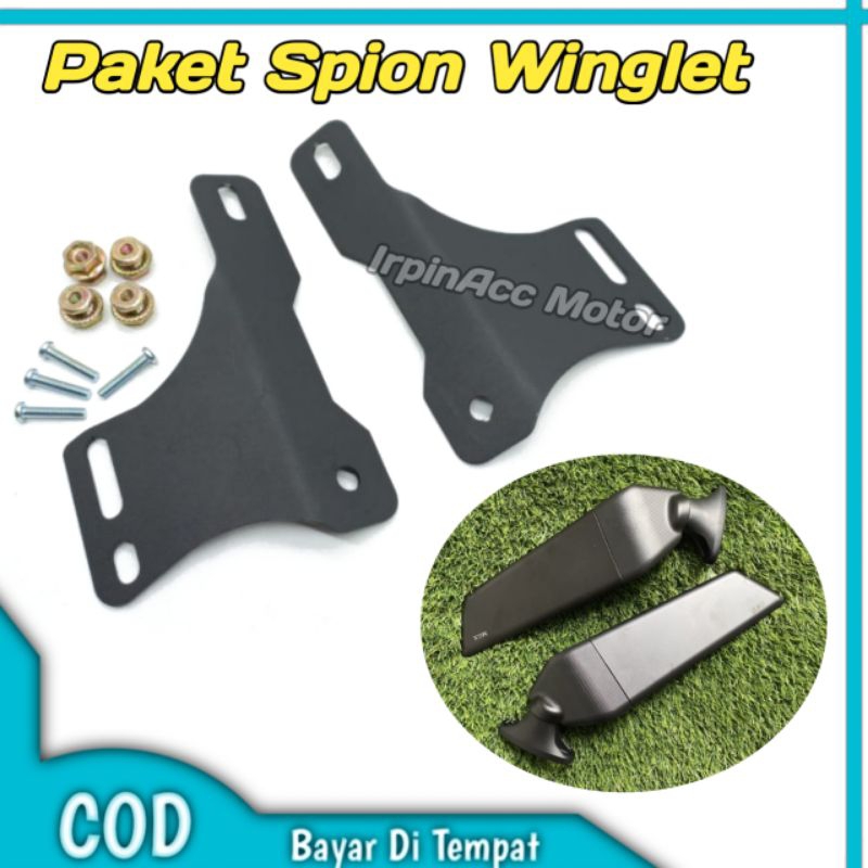 Jual Bracket Spion ADV 150 160 Breket Spion Honda Adv Spion R25 Spion ...