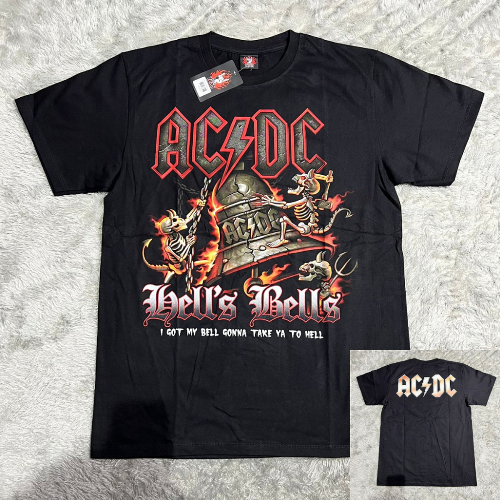 Jual KAOS OVERSIZE BOOTLEG THAILAND TAG ROCK YEAH ROCK BAND ACDC KISS ...