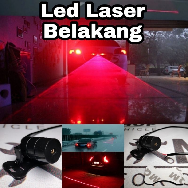 Jual Lampu Rem Laser Motor & Mobil (Led Warning Laser) | Shopee Indonesia