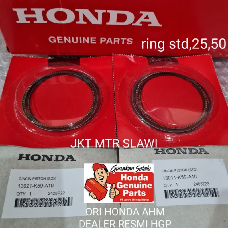 Jual ring piston, ring seher, cincin piston, vario 150 2015-2021 dealer ...