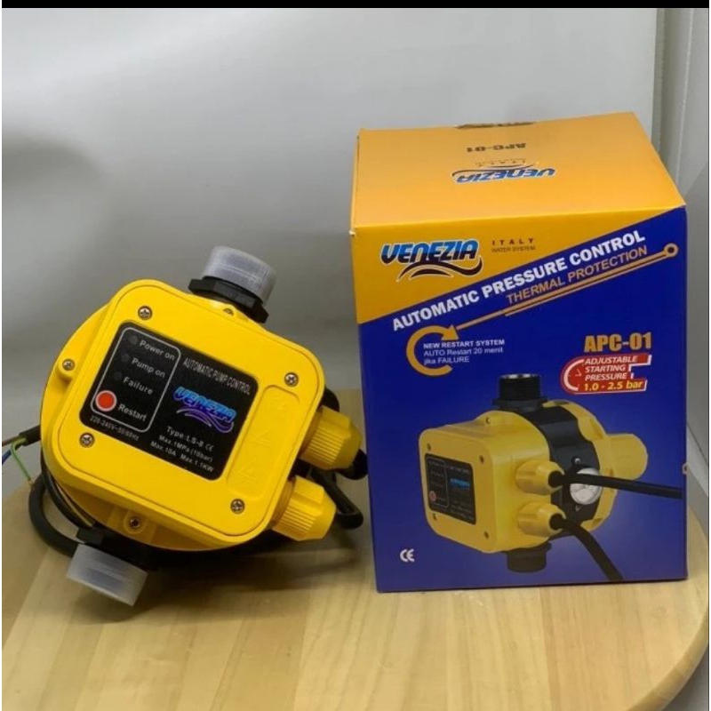 Jual Venezia APC-01 Automatic Pressure Control / otomatis pompa air | Shopee Indonesia