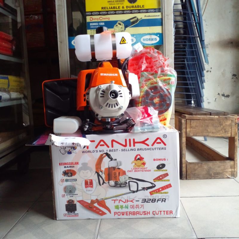 Jual Brushcutter / Mesin Potong Babat Rumput Tanika 328FR (babat rumput ... Jual Brushcutter / Mesin Potong Babat Rumput Tanika 328FR (babat rumput ...