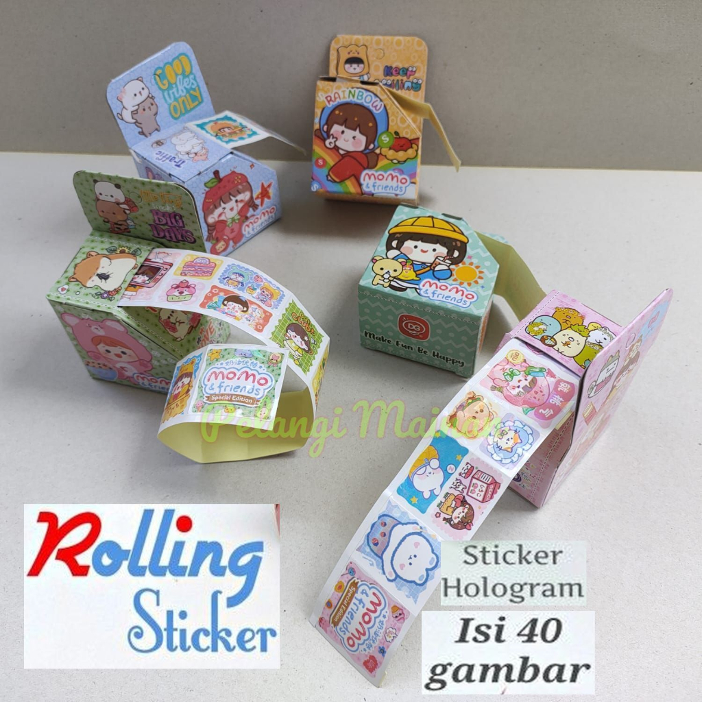 Jual Rolling Sticker - Stiker Roll Terbaru - Mainan Anak Stiker ...