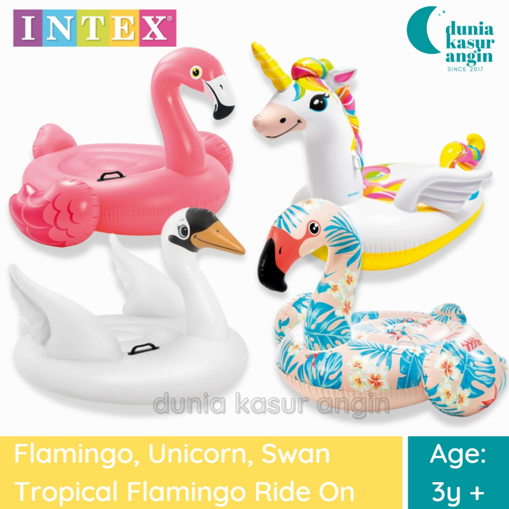 Jual DuniaKasurAngin - Giant Float Flaminggo Intex Ride-On/Ban ...