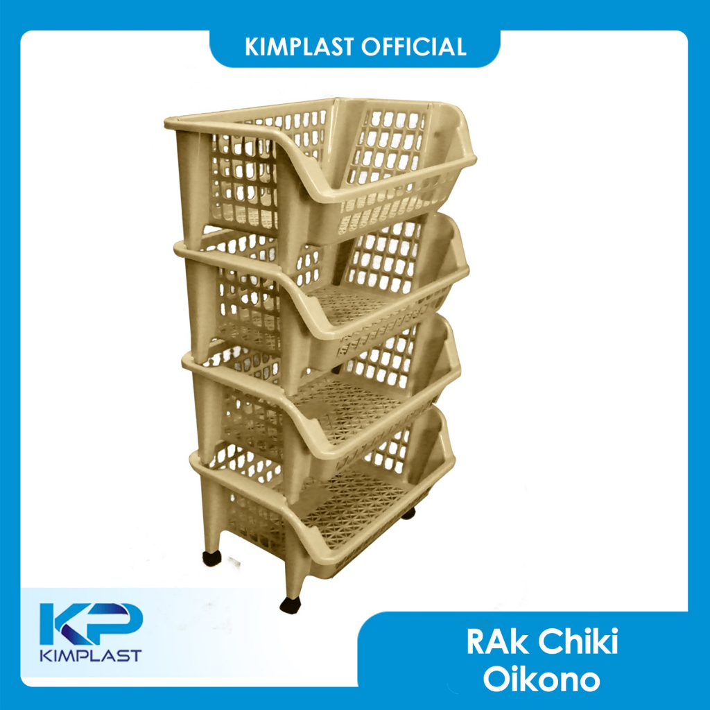 Jual KIMPLAST Rak Chiki Oikono Susun 4/ Rak Chiki Plastik/ Rak ...