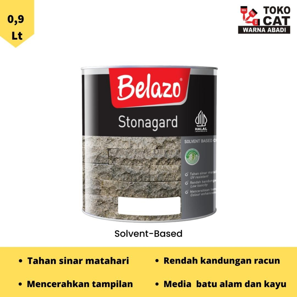 Jual CAT BATU ALAM BELAZO STONAGARD 0.9 LITER | Shopee Indonesia