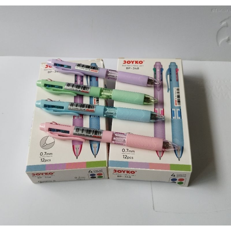 Jual pulpen 4 warna merk joyko cuarco | Shopee Indonesia