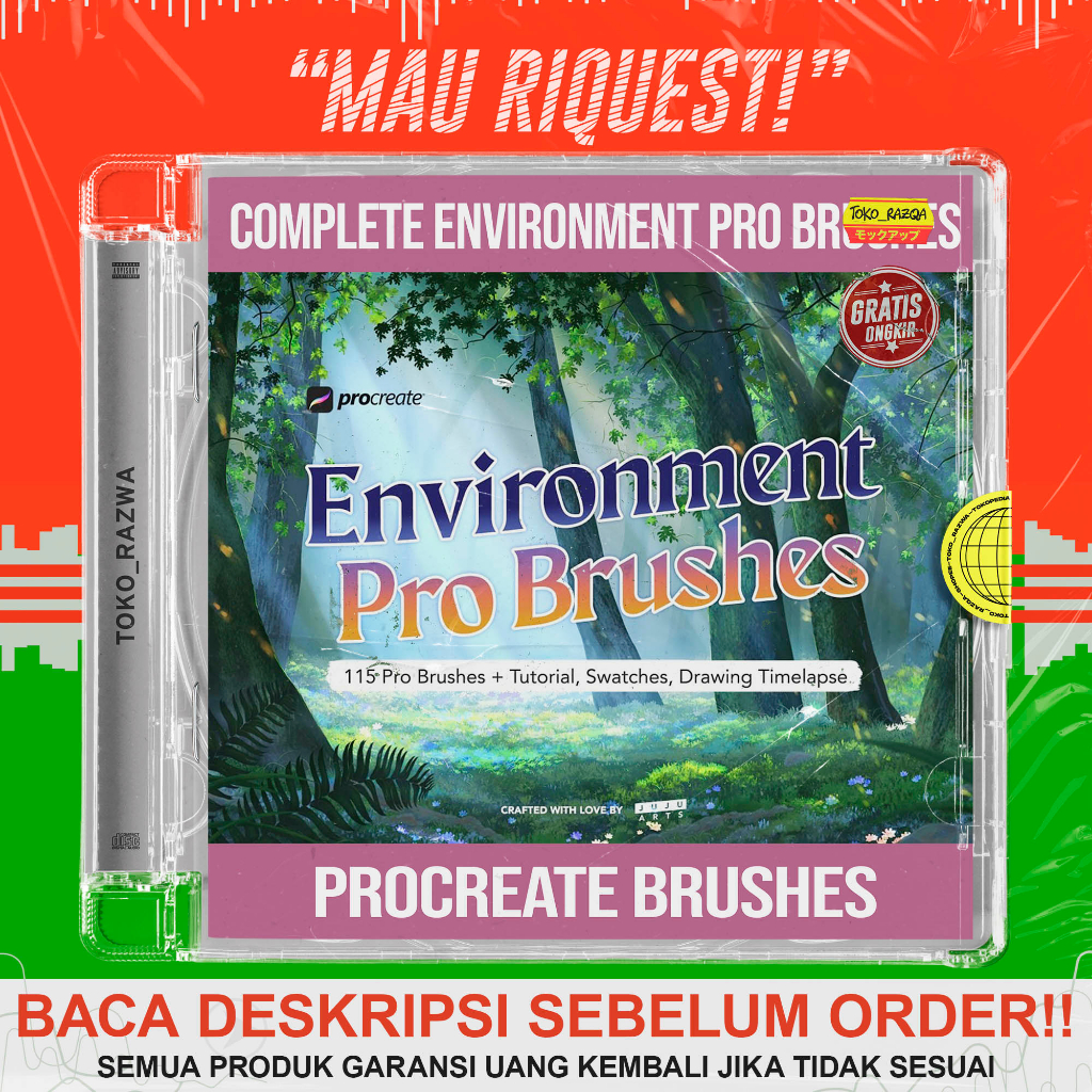 Jual Procreate Brush - Complete Environment Pro Brushes for Procreate ...