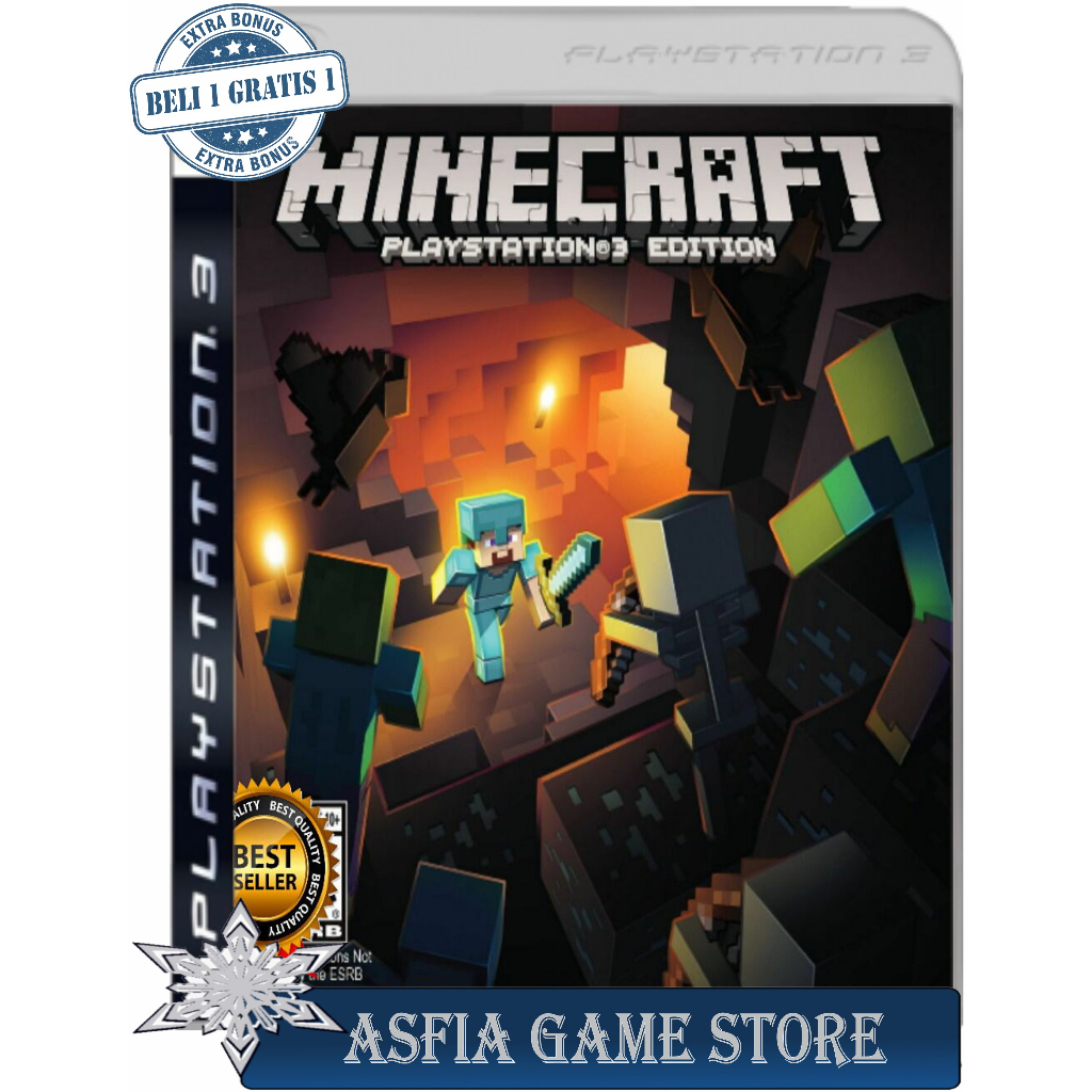 Jual Minecraft Playstation3 EditionDVD Kaset Game PS3 PKG CFW HEN ...