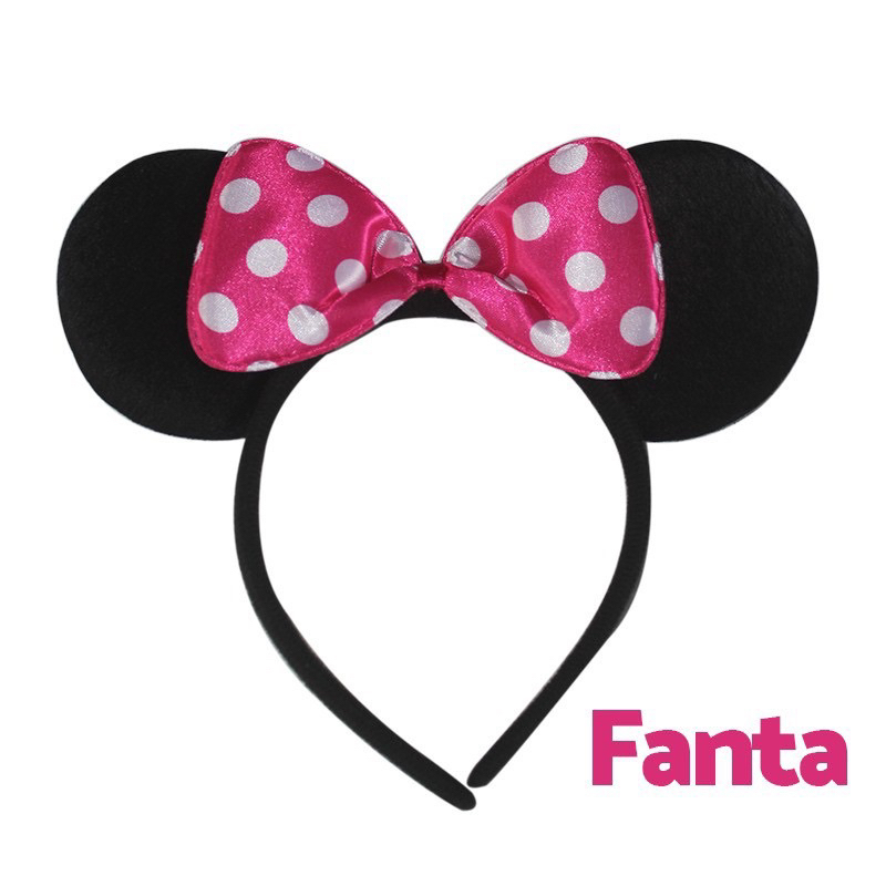 Jual Bando mickey mouse bando aksesoris rambut pita Mickey Mouse Miki ...