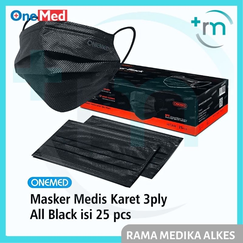Jual Masker Medis Karet Onemed | Masker Earloop (Harga Per BOX isi 50 ...