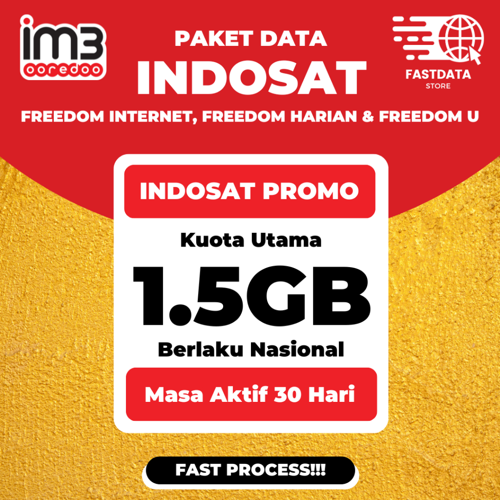 Jual PAKET DATA INDOSAT FREEDOM INTERNET SUPER MURAH PROSES CEPAT ...