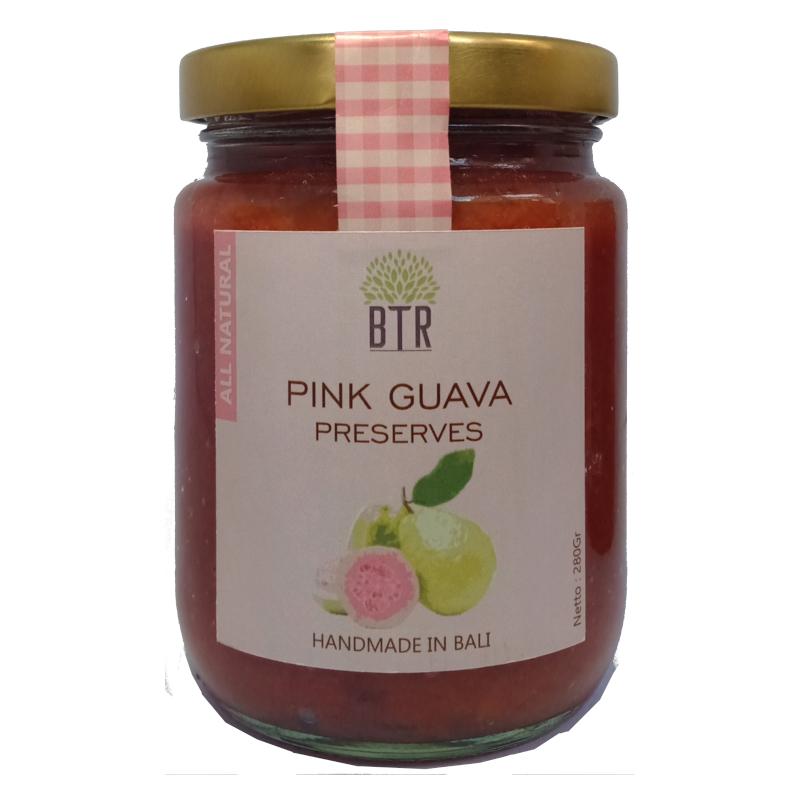 Jual Selai BTR Jambu Biji Merah 280 gram - Selai enak - Selai buah asli ...