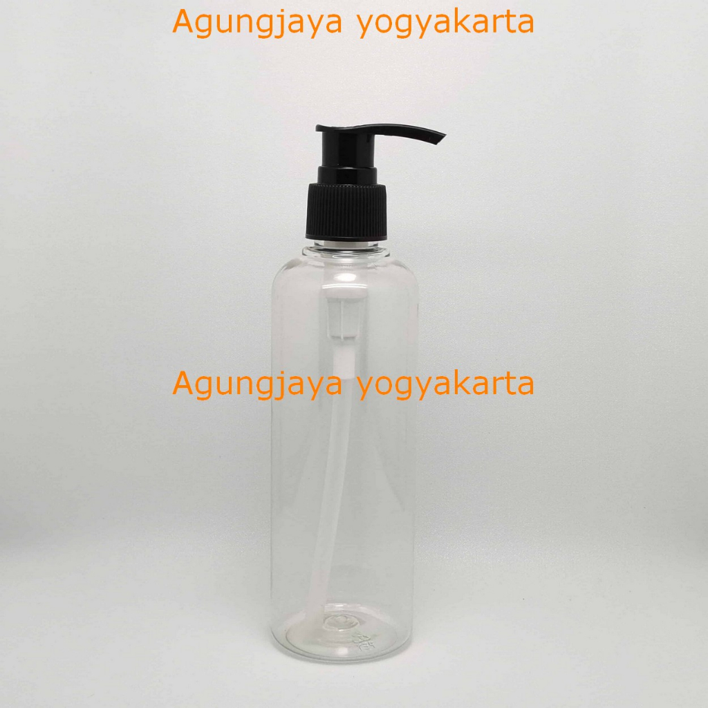 Jual Pet 250 Ml BR Natural Tutup Pump Lotion / Botol Plastik / Botol Tutup Pump Lotion / Botol ...