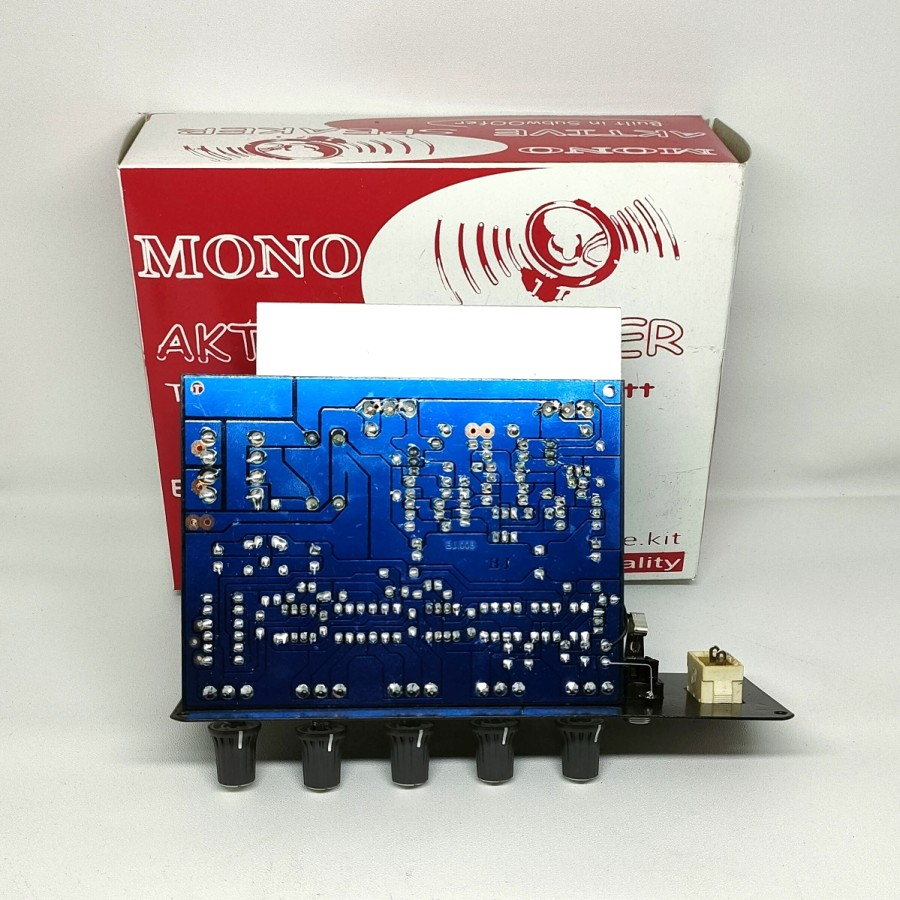 Jual KIT POWER AMPLIFIER SPEAKER AKTIF MONO MOSPEC 150W SUB WOOFER + MIC | Shopee Indonesia