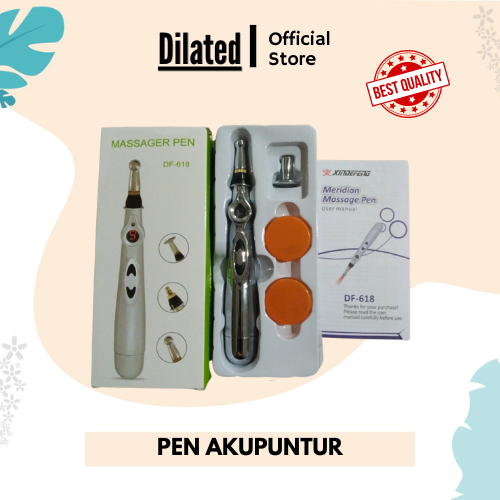 Jual PULPEN AKUPUNTUR LASER PENA PIJAT TERAPI REFLEKSI ELEKTRIK MASSAGE ...