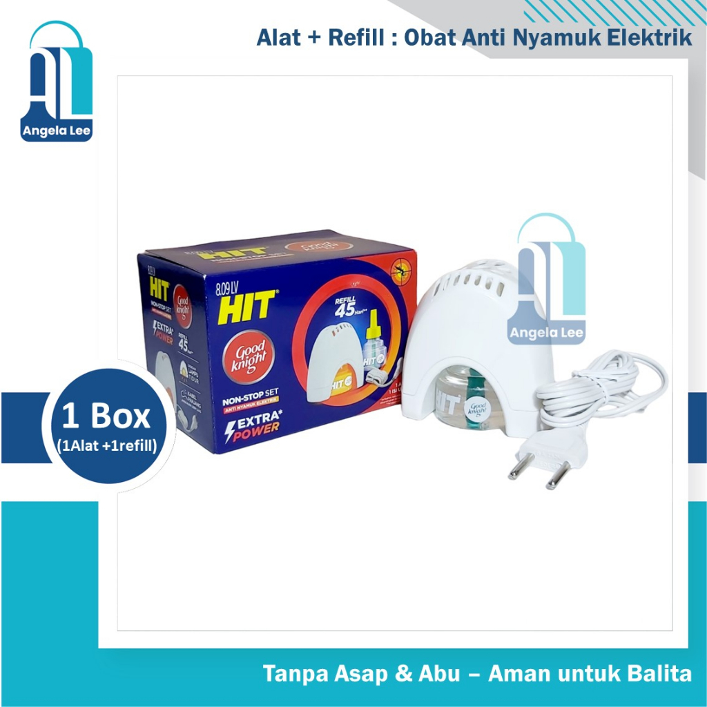 Jual Alat Obat Anti Nyamuk Elektrik HIT NON STOP dan refill - Tahan ...