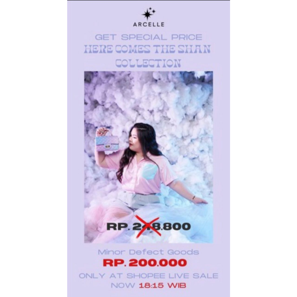 Jual Tas "Here Comes the Shan" Rainbows Arcelle x Shaniamelia (Minor Defect Goods) | Shopee ...