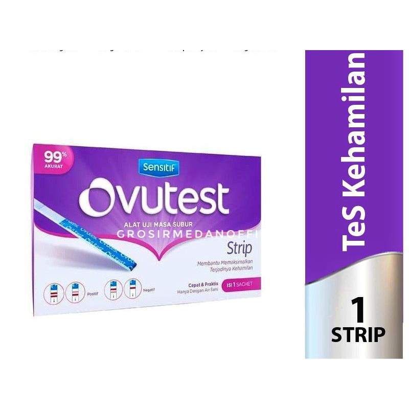 Jual OVUTEST STRIP bagus - TES OVULASI LH OVUTEST STRIP - MENDETEKSI ...