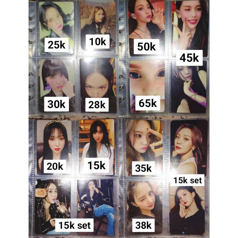 Jual (BACA DESKRIPSI) Photocard PC GFRIEND VIVIZ Sowon Yerin Eunha Yuju Sinb Umji (Part 1) BOP ...