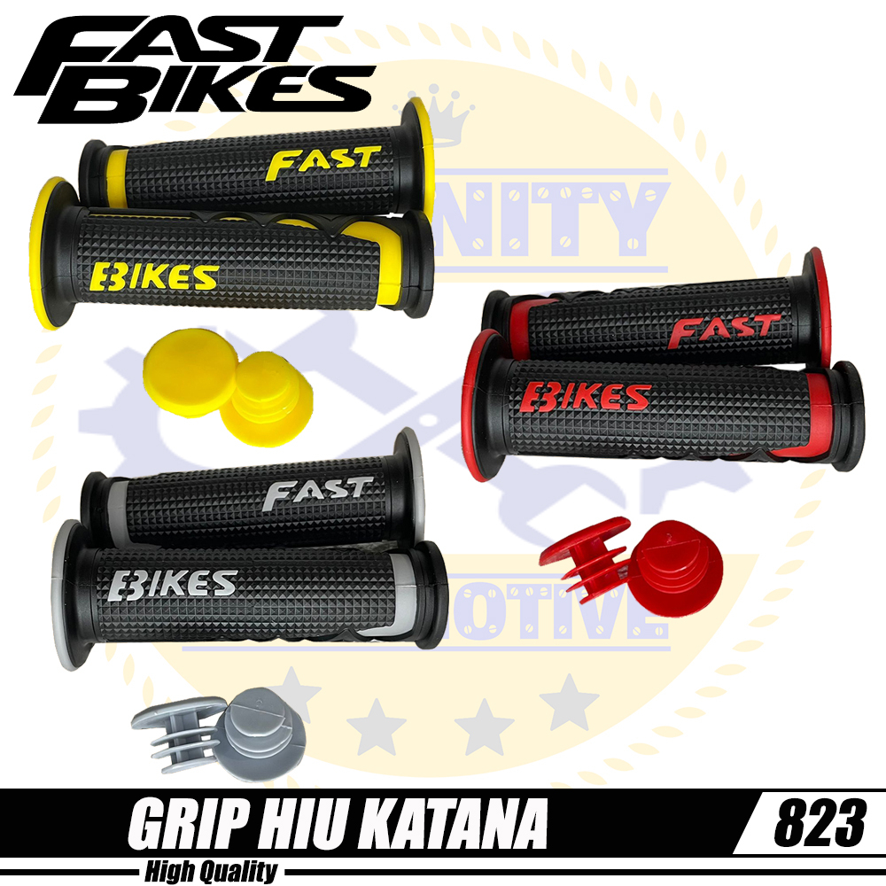 Jual HANDGRIP HANFAT GRIP MOTOR FASTBIKES MODEL HIU KATANA UNIVERSAL ...