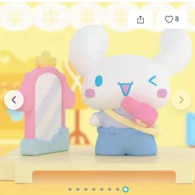 Jual Sanrio Figure Cinnamoroll Plan of Weekend Series 7x7x7cm Cinamorol ...