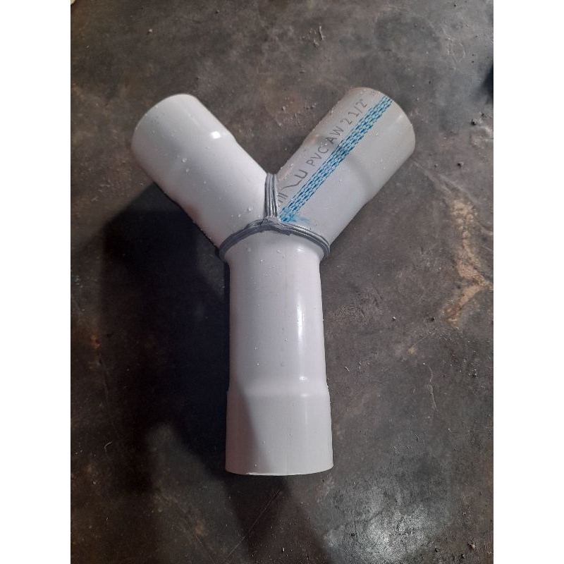 Jual fitting pvc Y 6 inchi sambunga pipa 6 inc bentuk Y | Shopee Indonesia