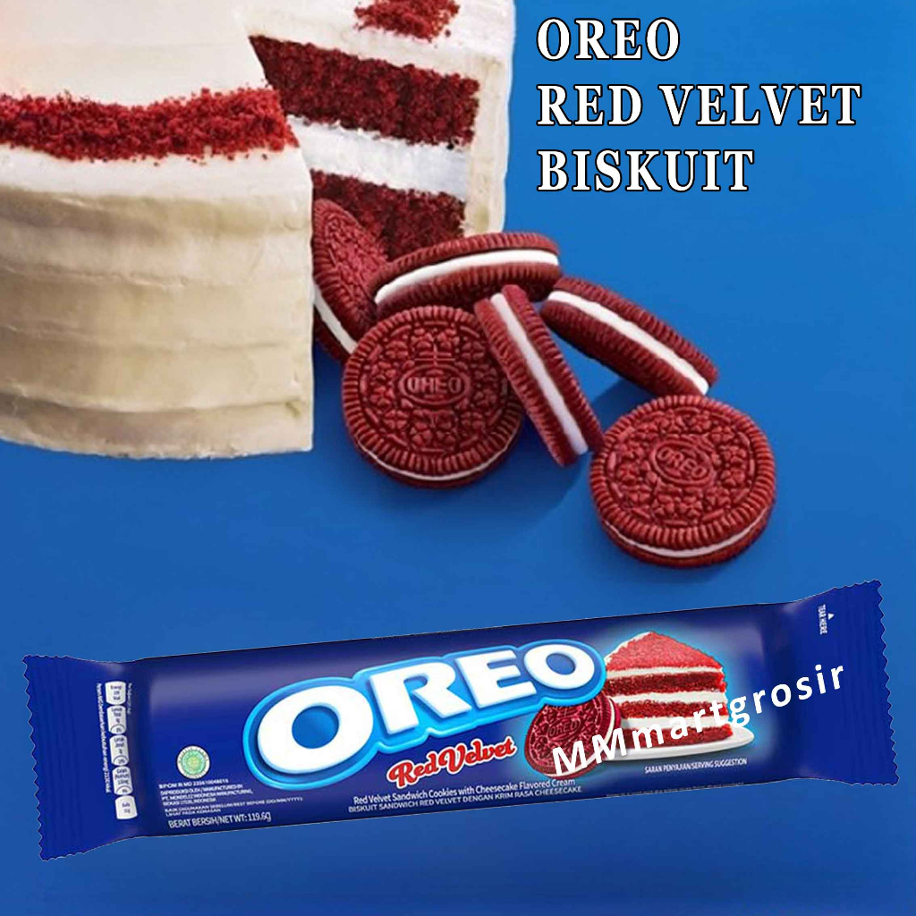 Jual Oreo Biscuit / Biskuit Oreo Bulat Chcoco / Biskuit Rasa Red Velvet ...