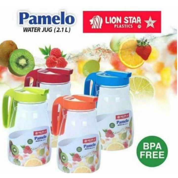 Jual Eskan / Pitcher / Water Jug / Teko Air Plastik Pamelo 2,1L Lionstar | Shopee Indonesia