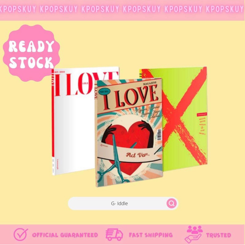 Jual (G)I-DLE - 5th Mini Album “I LOVE” Photobook GIDLE G IDLE Album ...