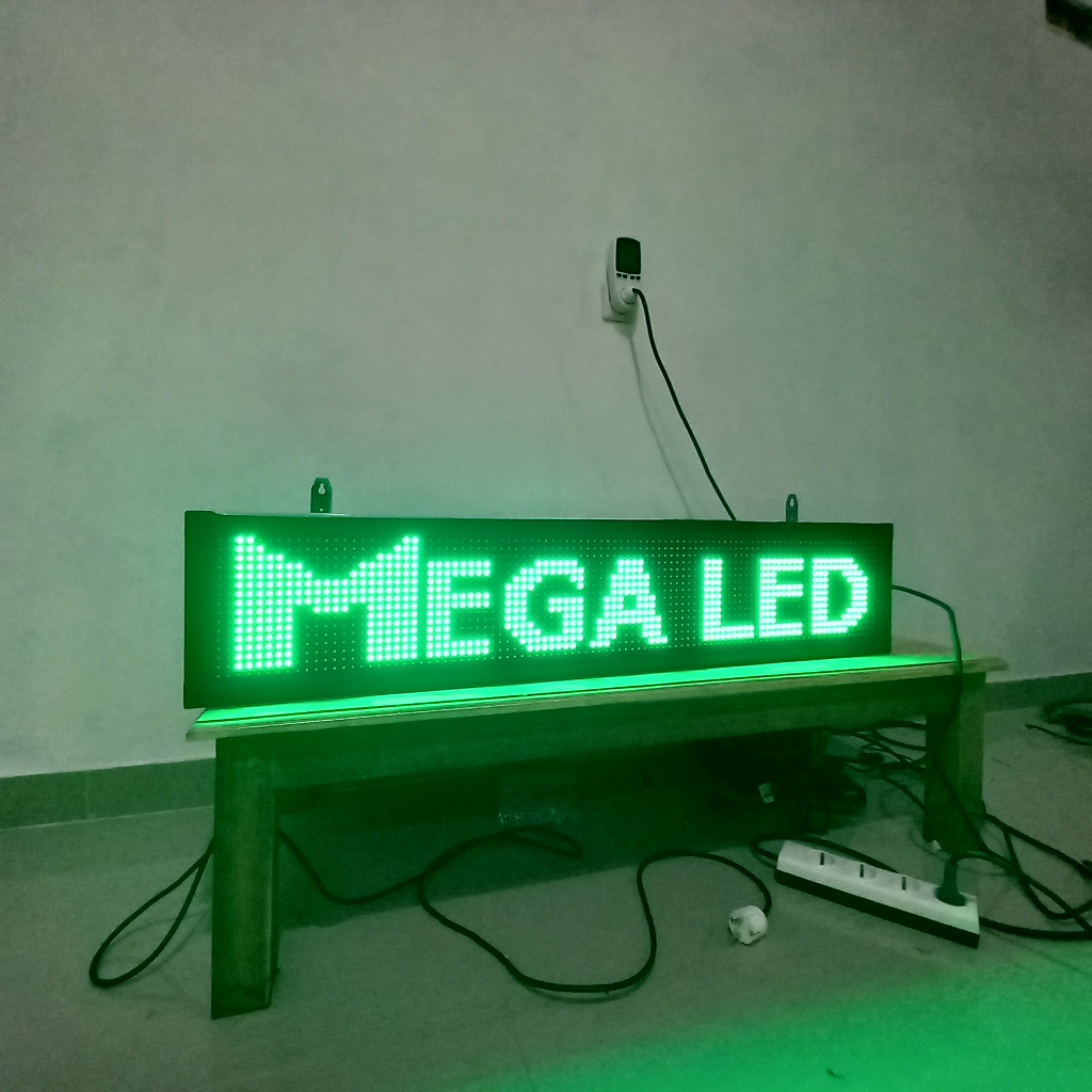 Jual Running text/led display outdoor,Merah,Biru,Putih,Hijau wIFI ...