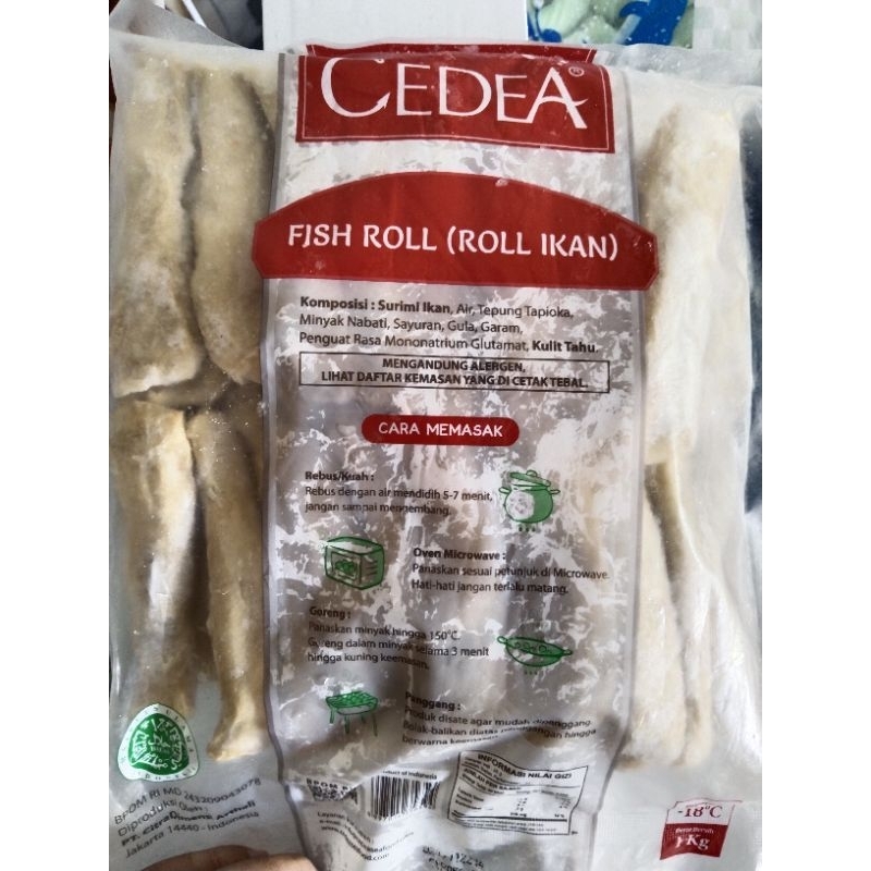 Jual Cedea Fish Roll 1kg | Shopee Indonesia