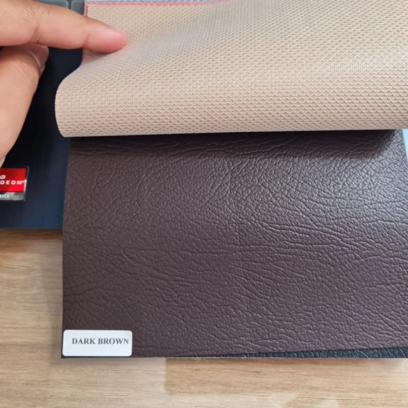 Jual bahan spon kain oscar kulit sintetis imitasi kw10 | Shopee Indonesia