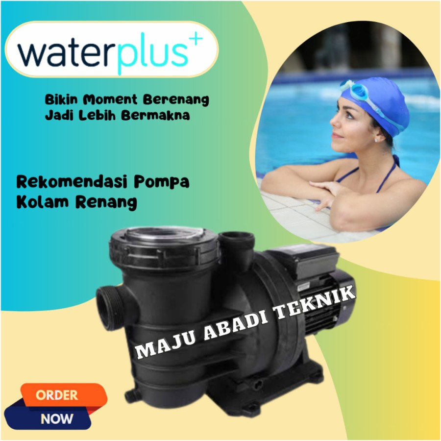 Jual Pompa Kolam Renang 2Hp Waterplus SP-200 Mesin Kolam Renang 2 Hp | Shopee Indonesia