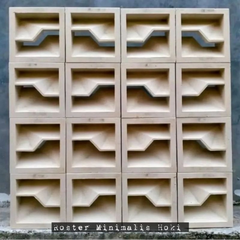 Jual Roster beton Roster Minimalis model petir anti tampias | Shopee ...