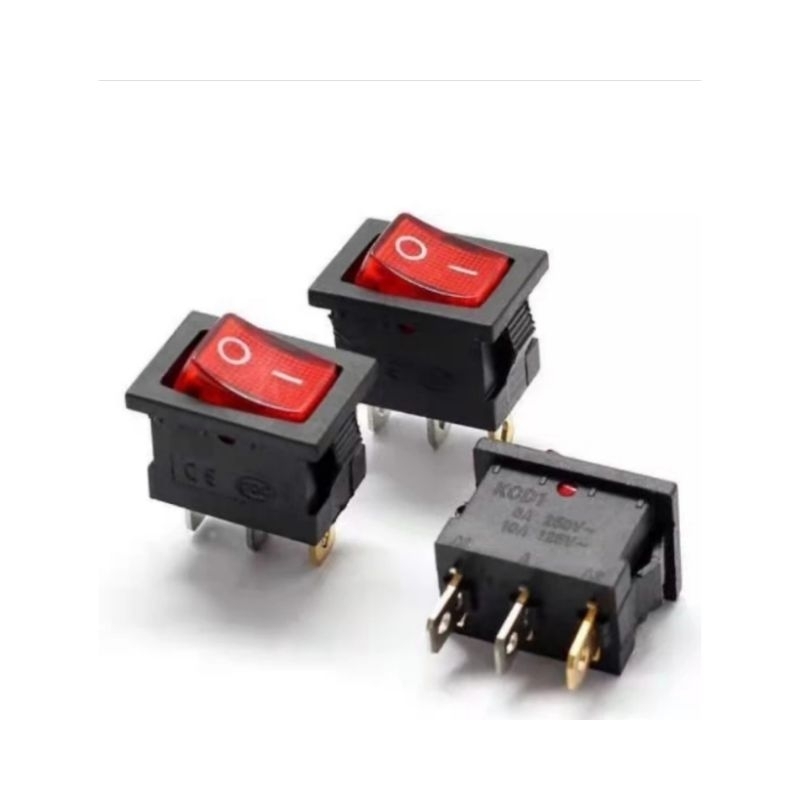 Jual Saklar switch kaki 3 Saklar on of 3pin lampu kecil | Shopee Indonesia