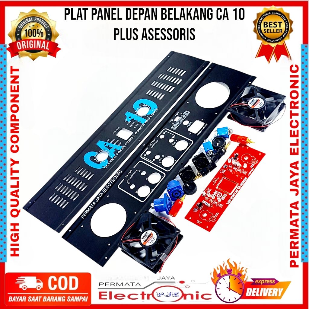 Jual Terangshop17 Plat Ca 10 Plus Aksesoris Untuk Power Amplifier ...