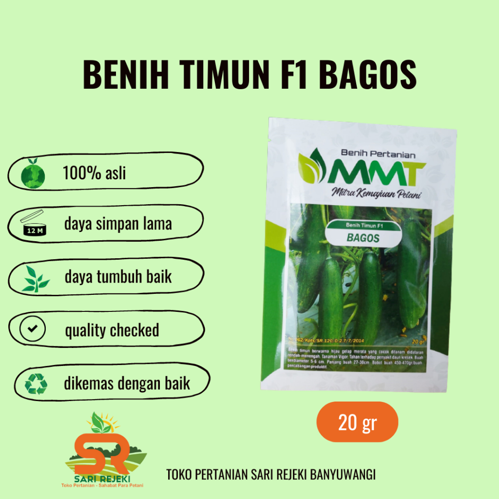Jual BENIH TIMUN F1 BAGOS 20GRAM MMT | Shopee Indonesia