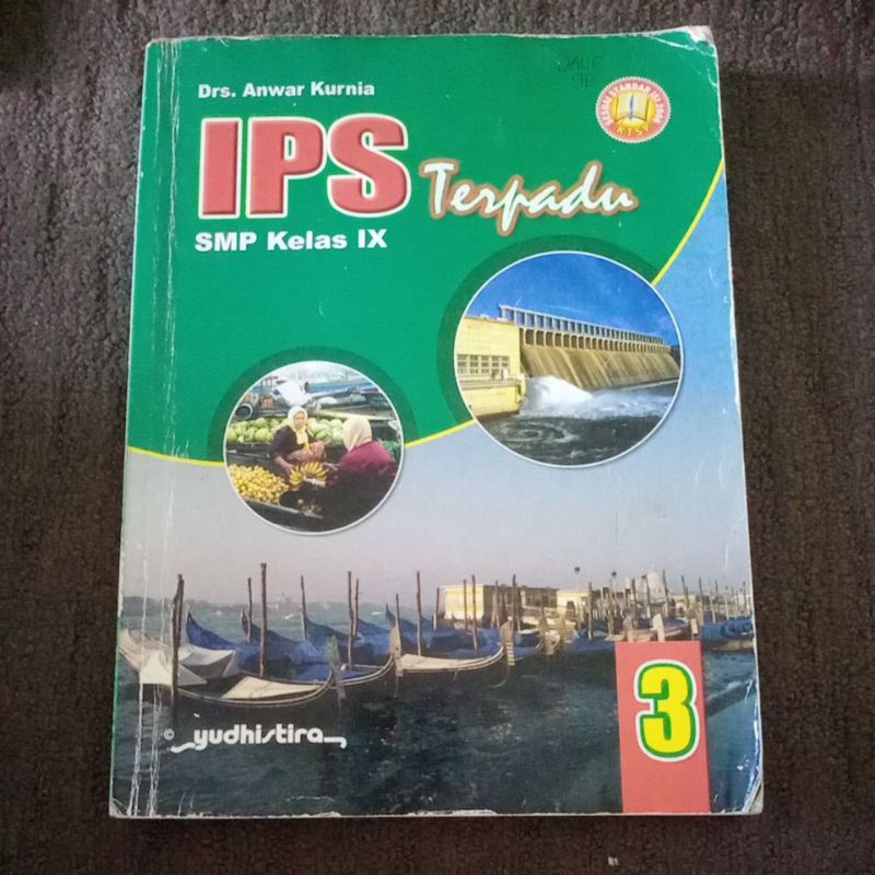 Jual Buku IPS Terpadu kelas 9 / IX SMP | KTSP 2006 yudhistira | Shopee ...
