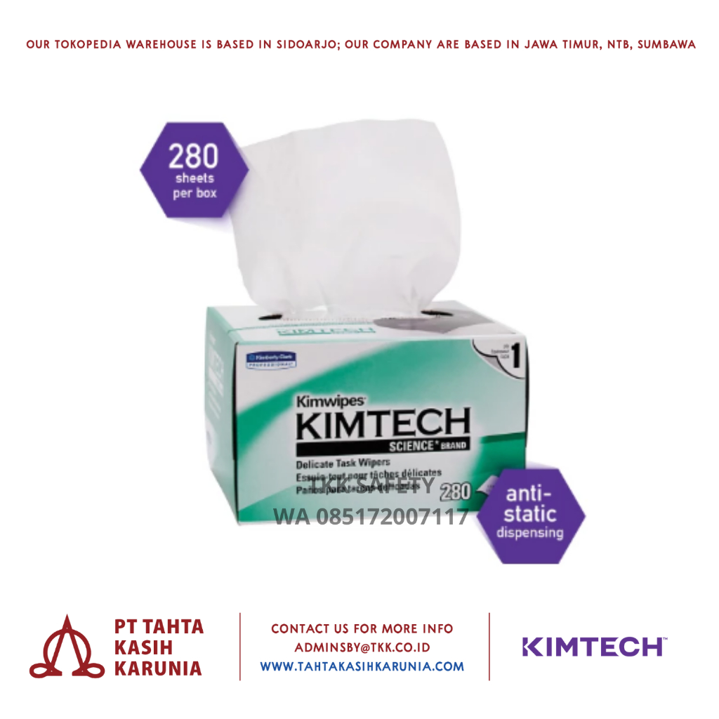 Jual Tisu Lensa | Tissue Lensa Tisu | Tisu Pembersih Lensa Kimtech ...