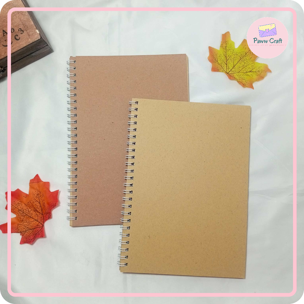 Jual [paww.craft] Notebook A5 Craft Brown Paper / Buku Catatan ...