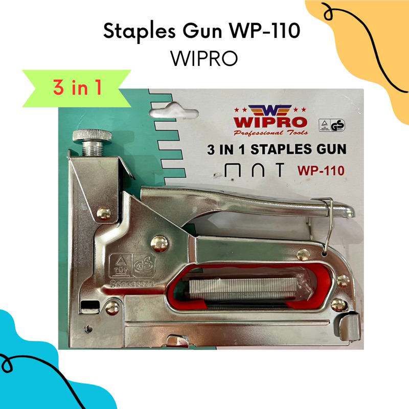 Jual Wipro Staples Gun 3in1 WP-110 | Staples Gun 3in1 WP-110 Wipro ...