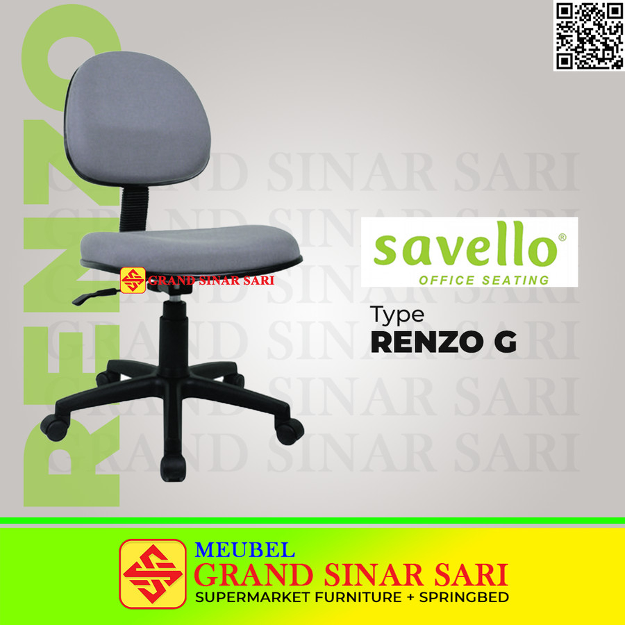 Jual Kursi Kantor/Kursi Kerja/Kursi Direktur/Kursi Staff SAVELLO RENZO ...