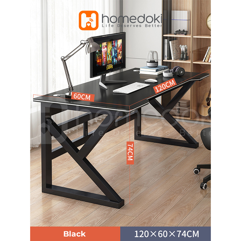 Jual Homedoki Meja Komputer / Meja Kerja / Meja Kantor Minimalis / Meja Belajar / Meja PC ...